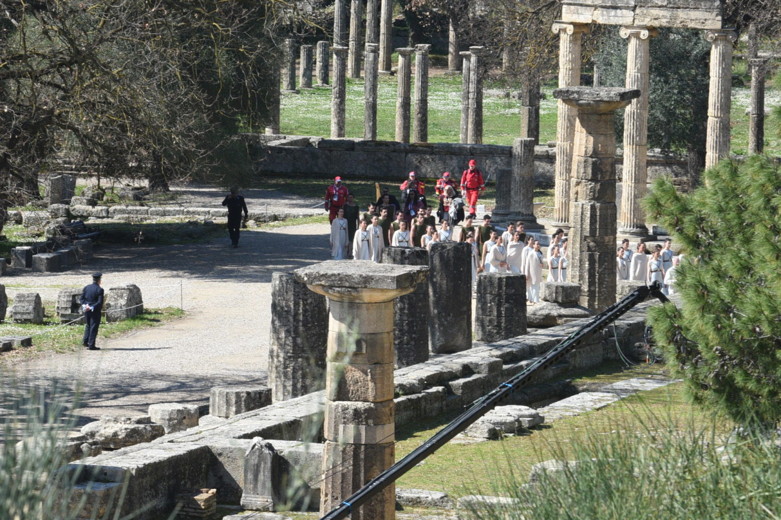 ΑΡΧΑΙΑ ΟΛΥΜΠΙΑ ΓΕΝΙΚΗ ΔΟΚΙΜΗ ΕΞΩ ΑΠΟ ΤΟ ΣΤΑΔΙΟ ΣΤΟΝ ΔΡΟΜΟ ...